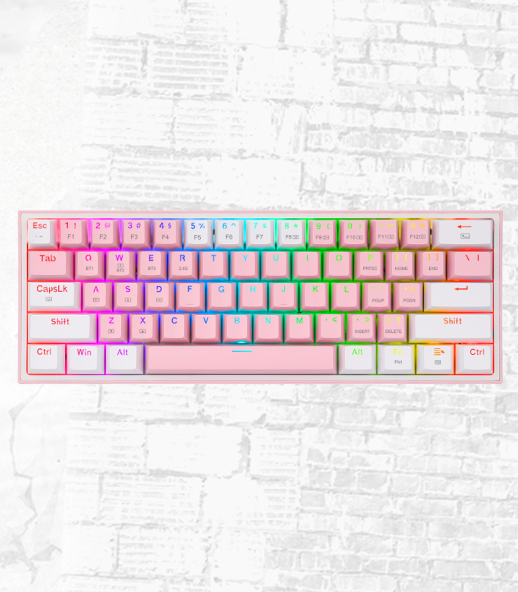 Redragon Fizz Pro RGB 61 Key Mechanical Wirless | ACGL